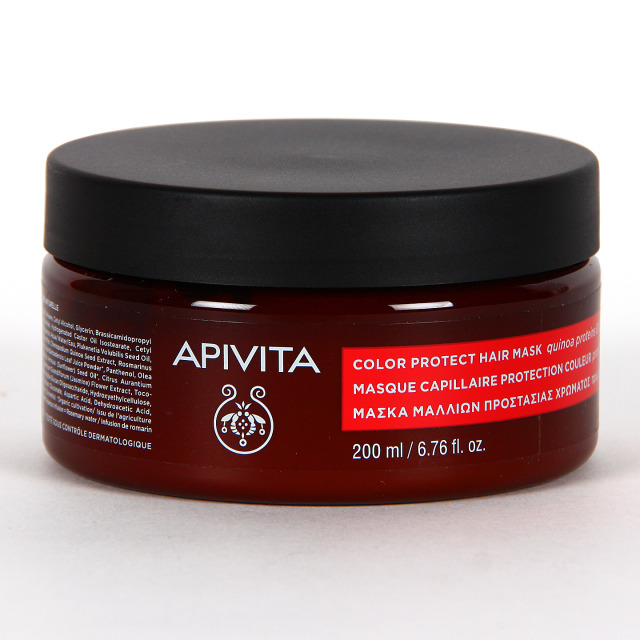 Apivita Mascarilla Selladora del Color con Quinoa y Miel 200ml | Farmacia Jiménez